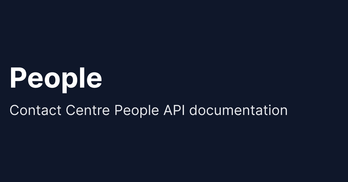 People - SwitchTransact Docs